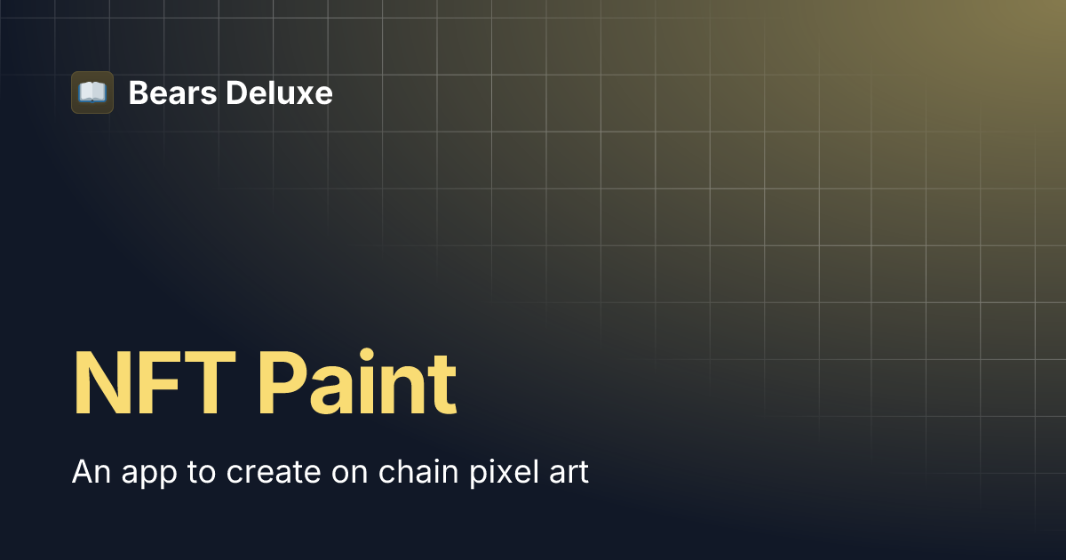 NFT Paint | Bears Deluxe